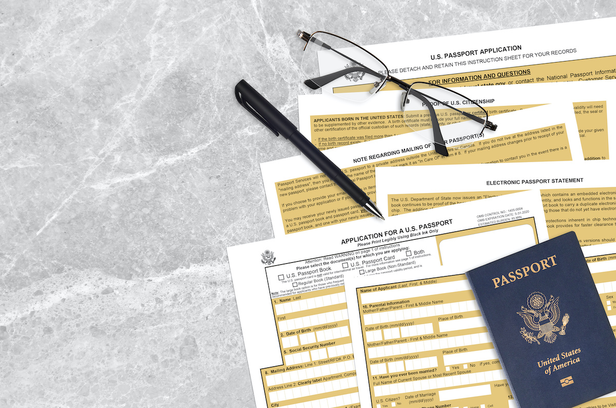 Formulario DS-11 para solicitar Pasaporte